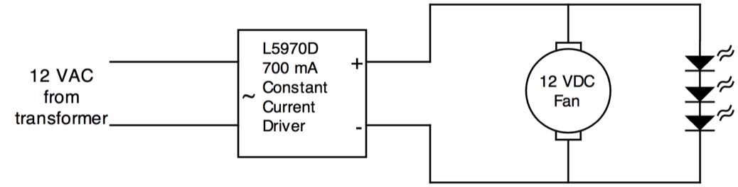 Halogen to LED light retrofit